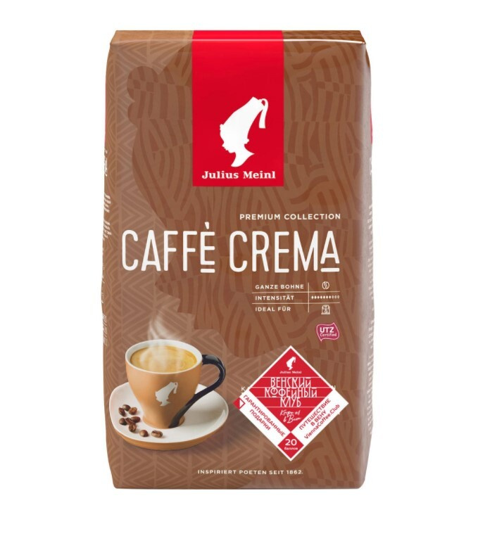 Кофе зерновой Julius Meinl Caffe Crema Premium 1 кг купить на OZON по ...
