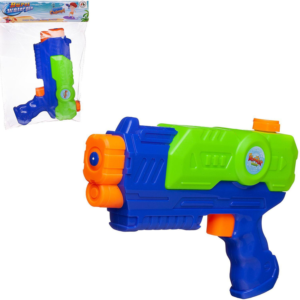 Бластер Junfa водный 400мл сине-зеленый - купить с доставкой по выгодным ценам в интернет ...