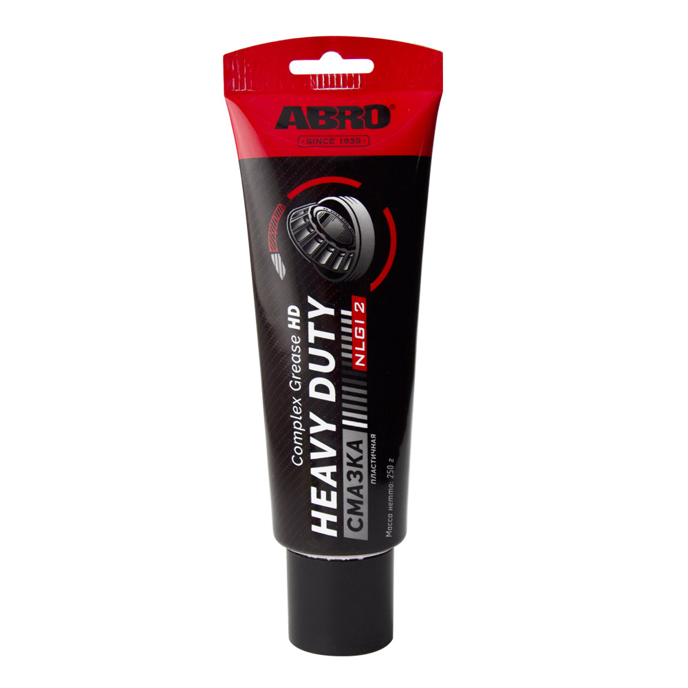Смазка пластичная литиевая 250 г ABRO MASTERS HEAVY DUTY HD-250-RE ...