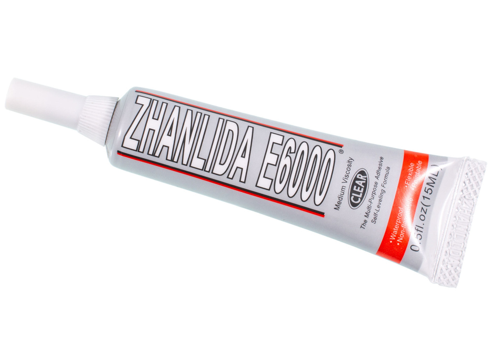 Клей герметик E-6000 / E6000 (15 ml) прозрачный для проклейки ...