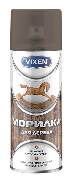 Морилка для дерева VIXEN, орегон, аэрозоль 520 мл. - купить по низкой ...