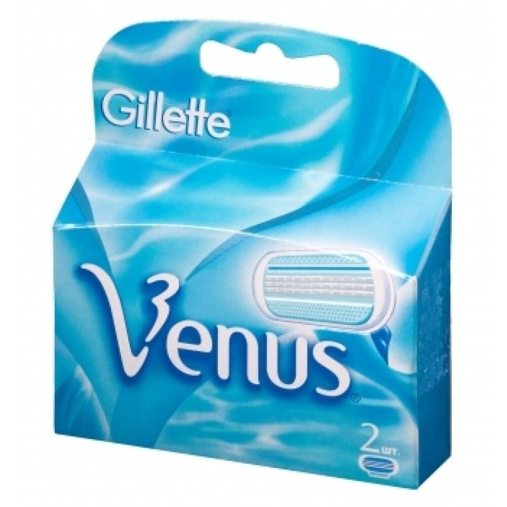 Сменные кассеты картриджи для бритв Gillette Venus, 2 штуки - купить с ...