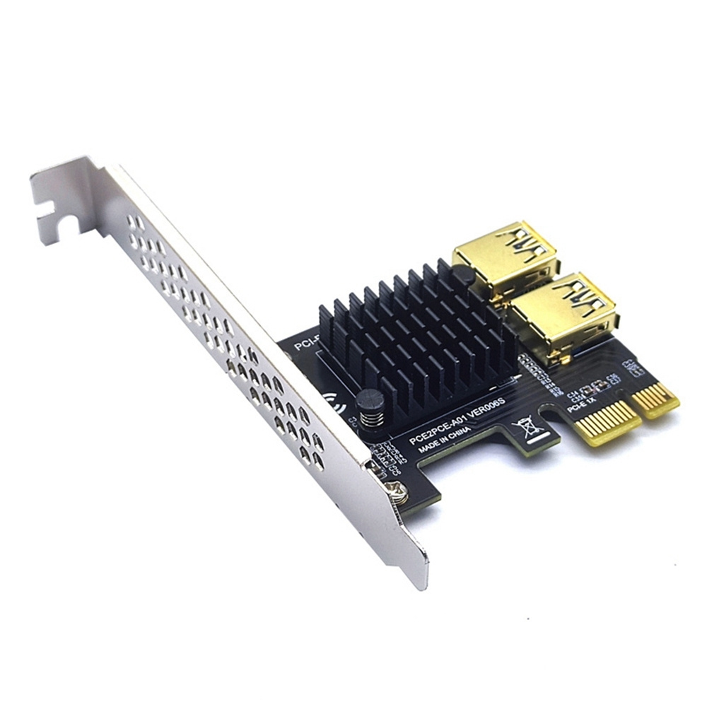 PCIE 1 2 USB 3.0 Hub Riser для видеокарты Bitcoin Miner Mining - купить ...