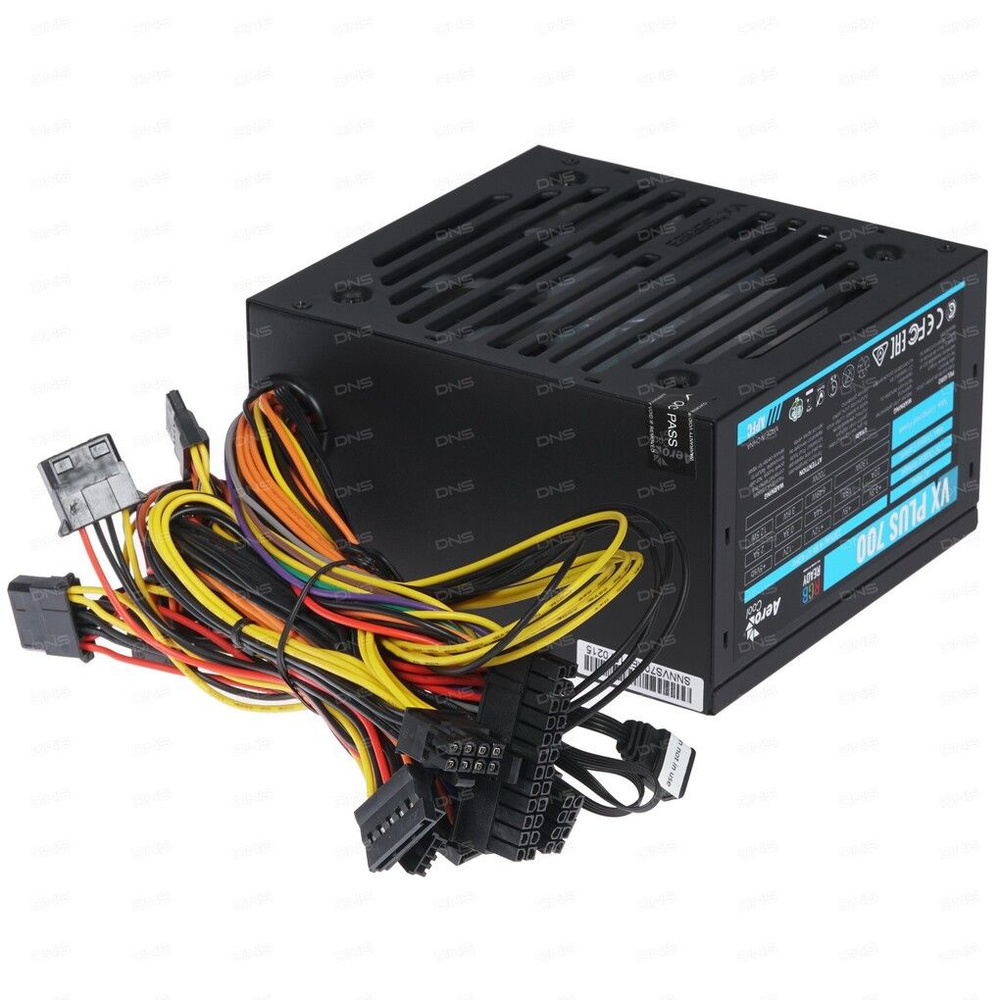 Блок питания AeroCool VX PLUS 700W RGB (VX-700 PLUS RGB) черный - 700 ...