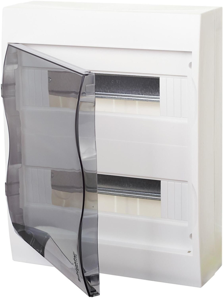 Шкаф навесной Schneider Electric Easy9 на 24 модуля (2x12) с прозрачной ...