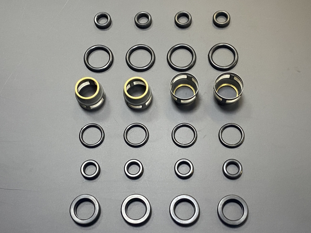 Полный комплект колечек форсунки 4 штуки Toyota 3SGTE 4AGE 2RZE 2TZ ...