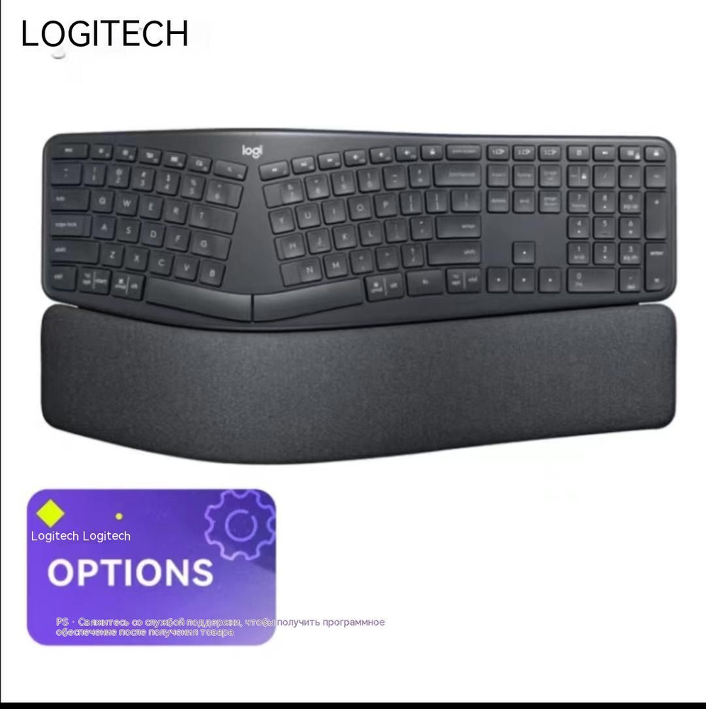 Logitech Игровая клавиатура беспроводная Logitech K860 клавиатура+пакет ...