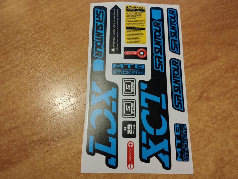 Suntour xct наклейки для велосипеда на вилку, MTB Stickers - купить с ...