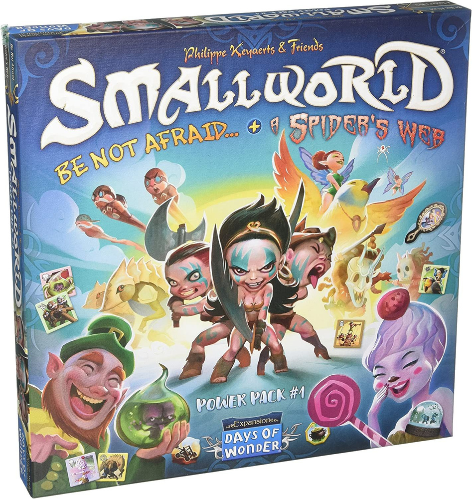 Настольная игра Small World Race Collection: Be Not Afraid & A Spider ...