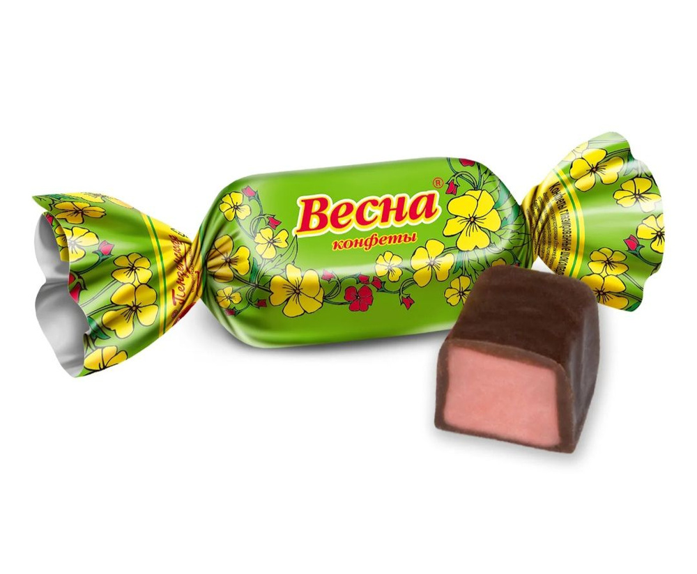 Конфеты глазированные с помадным корпусом "Весна" 1кг - купить с ...