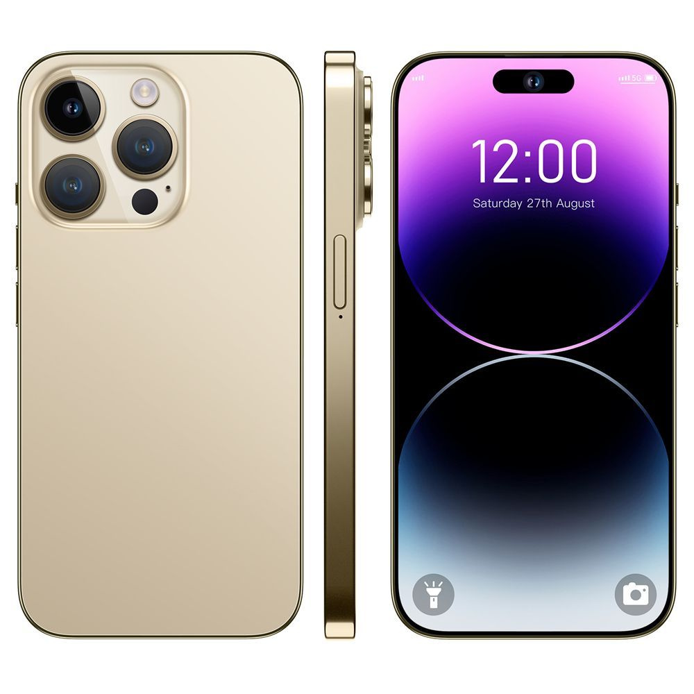 Смартфон новый i14ProMax аккумулятор 8000 мАч, экран 7,3 дюйма ...