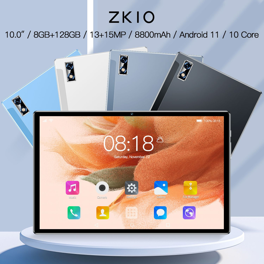 Купить планшет ZK10-T 10.1", 256 GB по низкой цене: отзывы, фото, характеристики в интернет ...