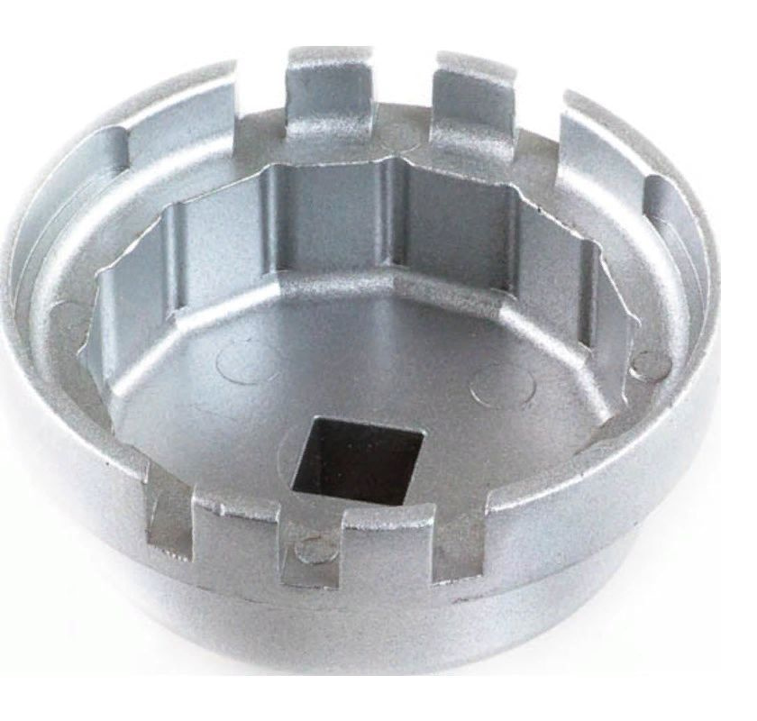 Чашечный фильтросъёмник FORCE 631B02 3/8" D64.5мм Х 14гр, с 3мя ...
