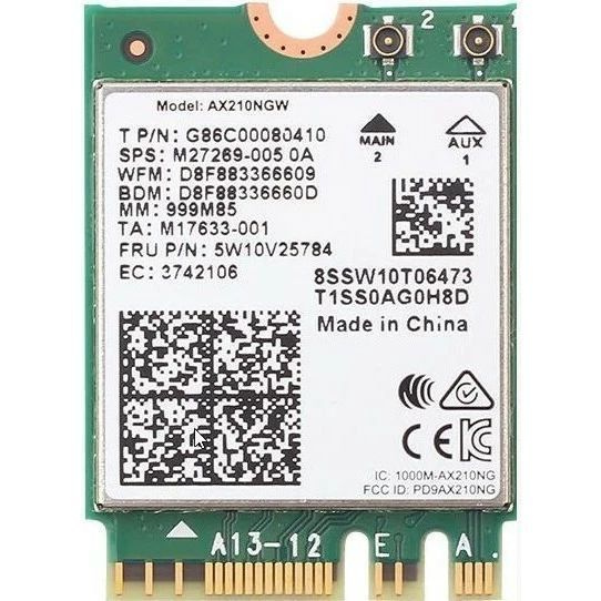 Intel Wi-Fi-адаптер AX210.NGWG.NV - купить с доставкой по выгодным ...