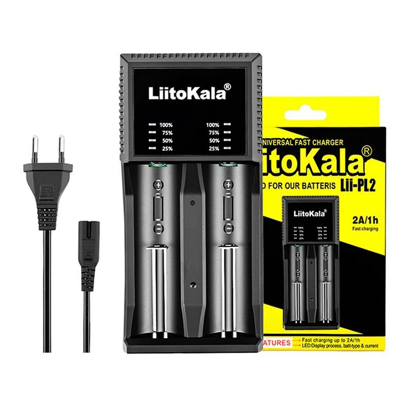 Зарядное устройство для аккумуляторных батареек, 1.2 В, 4.2 В В, Защита ...