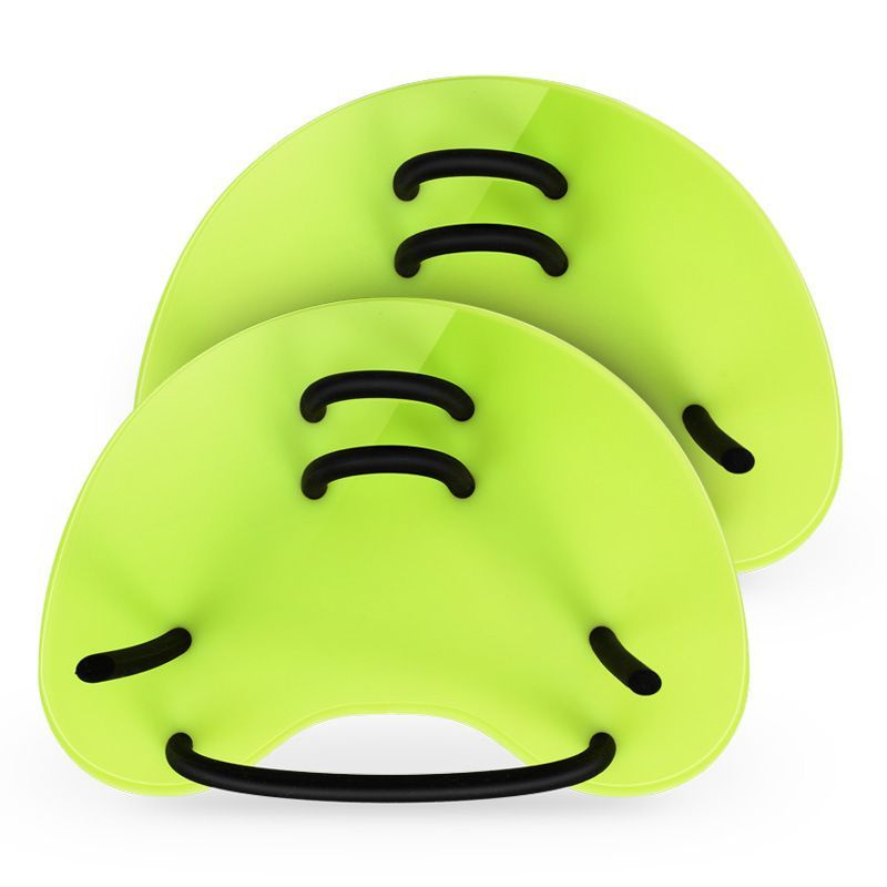 Лопатки для плавания FINGER зеленые взрослые на пальцы и детские ...