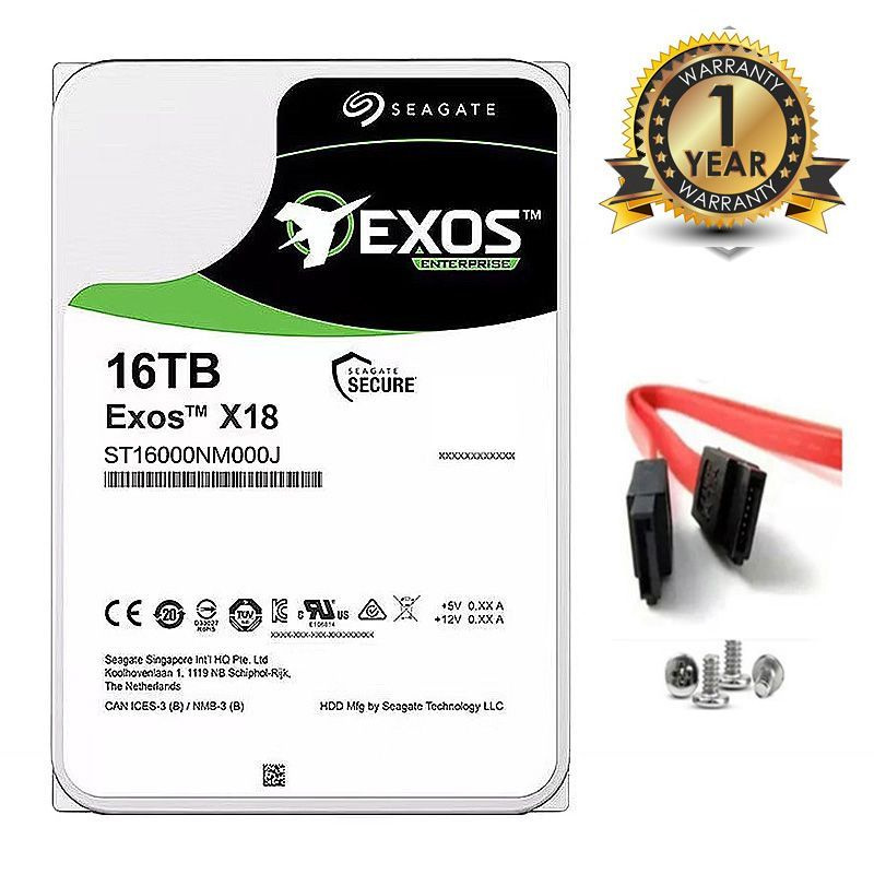 16 ТБ Внутренний жесткий диск Seagate EXOS-1 (ST16000NM000J) - купить ...