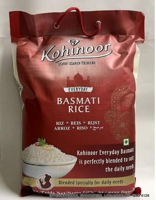 KOHINOOR/Рис Супер Басмати Ежедневно Длина ИНДИЯ 5 кг - купить с ...