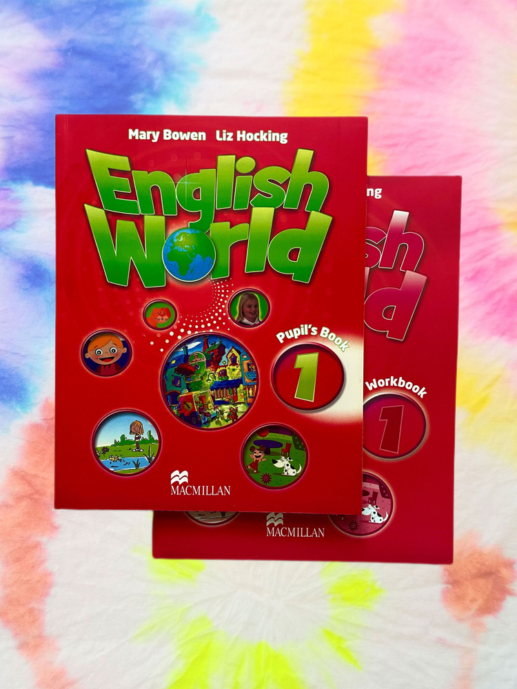 English world 1 : учебник + рабочая тетрадь + диск - купить с доставкой ...