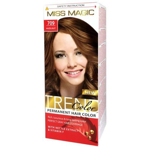 MISS MAGIC Краска для волос 709 ЛЕСНОЙ ОРЕХ - купить с доставкой по ...