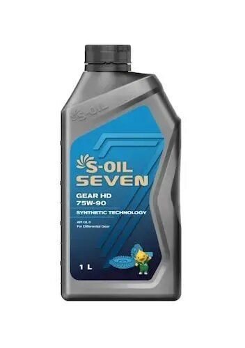 Масло трансмиссионное S-OIL SEVEN GEAR HD 75W90 GL-5 1л. - купить по ...