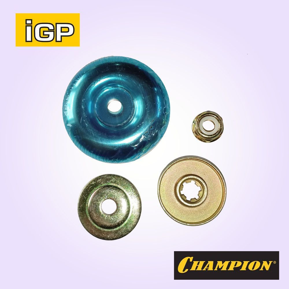 Шайбы редуктора для мотокос комплект ( шайбы чашка гайка, 6 зубьев) IGP/CHAMPION - купить по ...