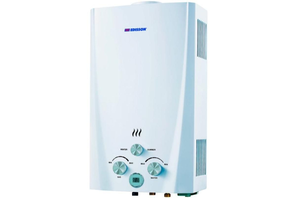 Водонагреватель проточный газовый E 20 D EDISSON купить на OZON по низкой цене (1394895262)