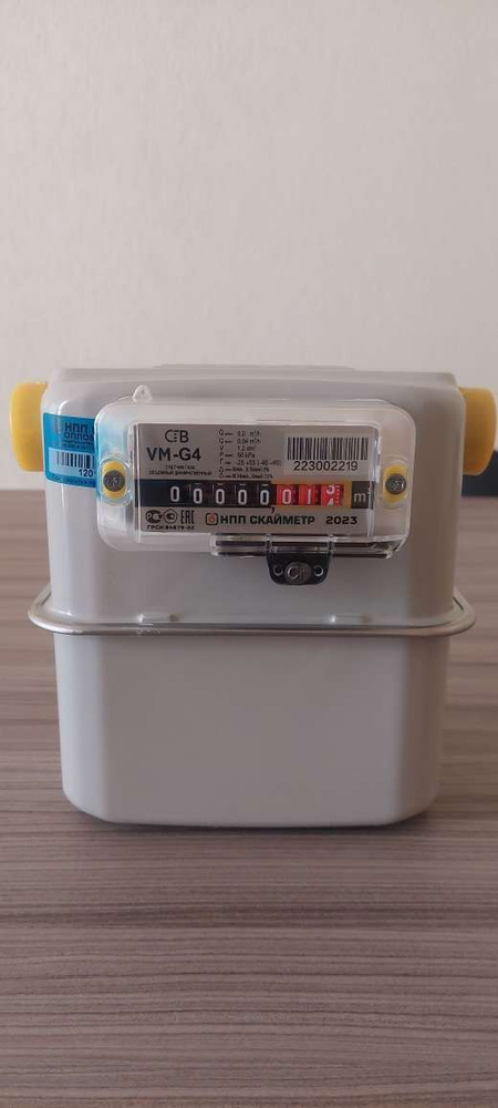 Счетчик газа Вектор М СГВ G-4, боковой подвод, Гайка М33x1,5 - купить с ...