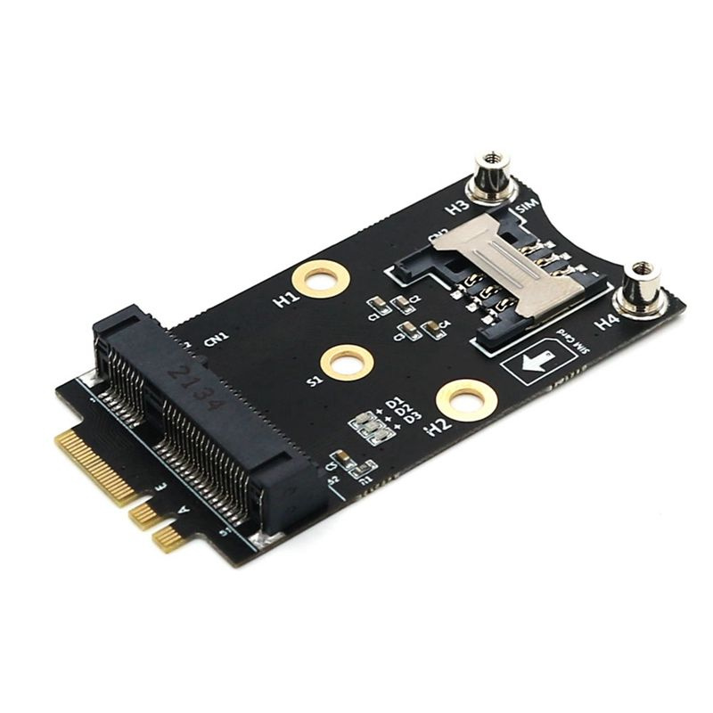 Адаптер M.2 Mini PCIE Беспроводная сетевая карта M2 NGFF Key A + E Wifi ...