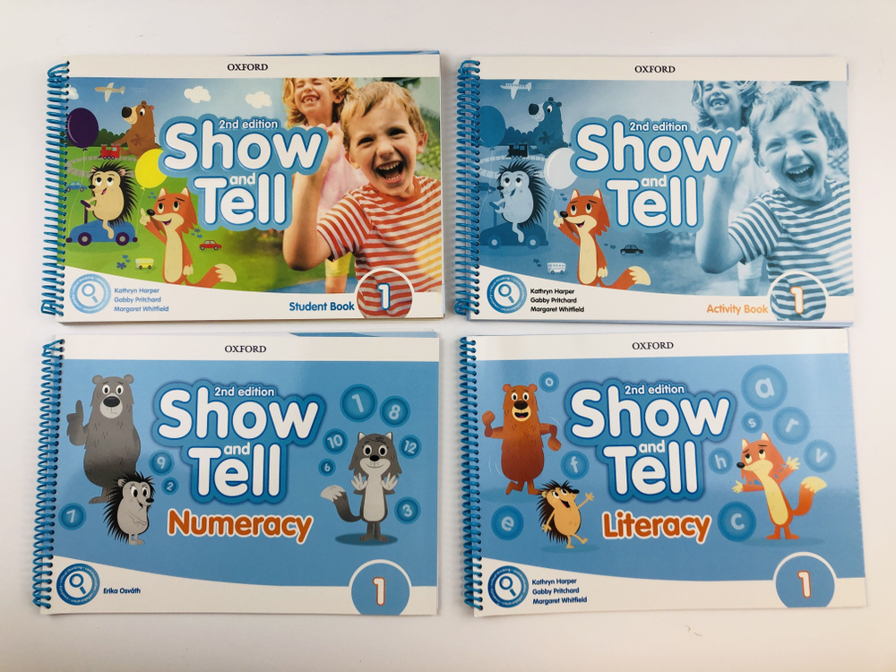 Show and Tell 1 Комплект Student book, activity book, numeracy ...