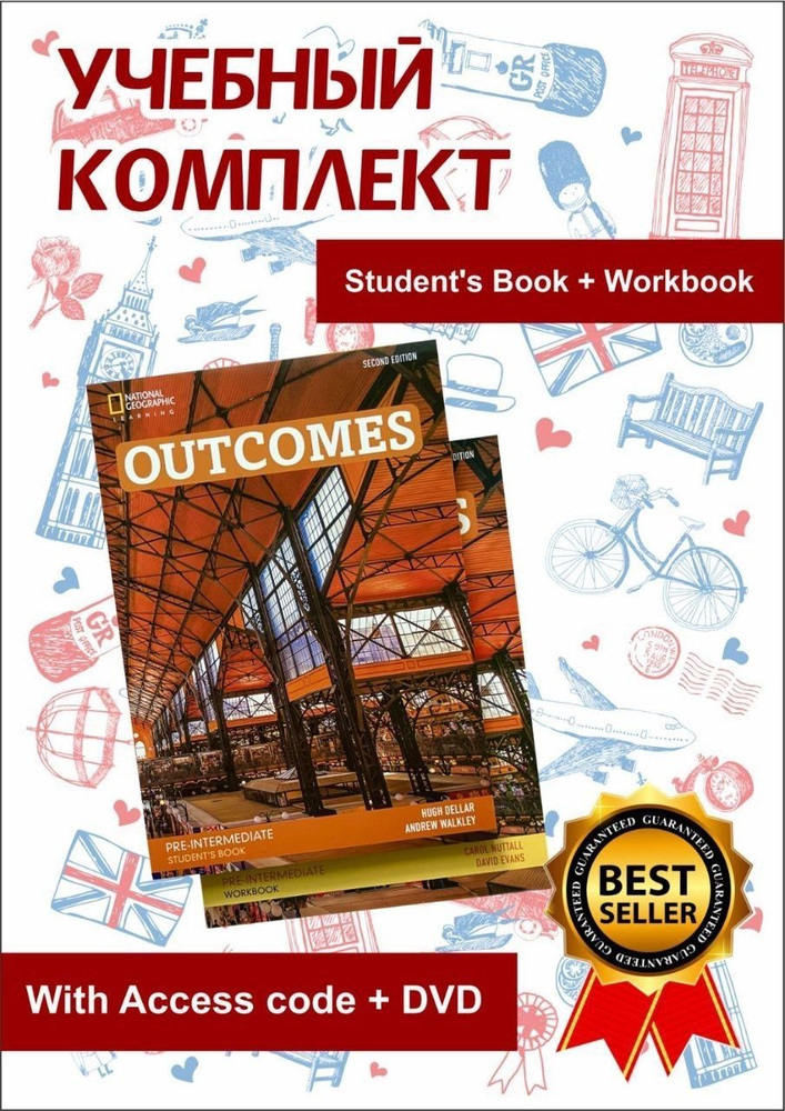 Outcomes Pre-Intermediate, Student's Book, Workbook + CD ( учебник, раб ...