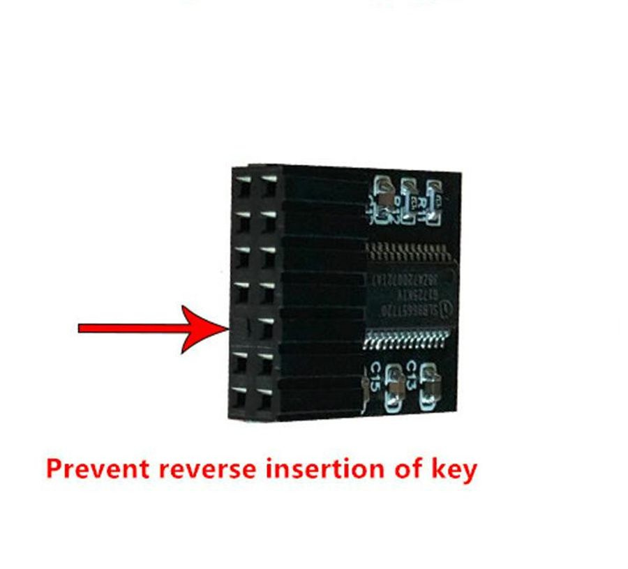 Модуль безопасности TPM 2.0 Trusted Platform Module 14 Pin Для MSI ...
