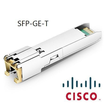 Трансивер SFP с интерфейсом RJ45 Cisco SFP-GE-T - купить с доставкой по ...