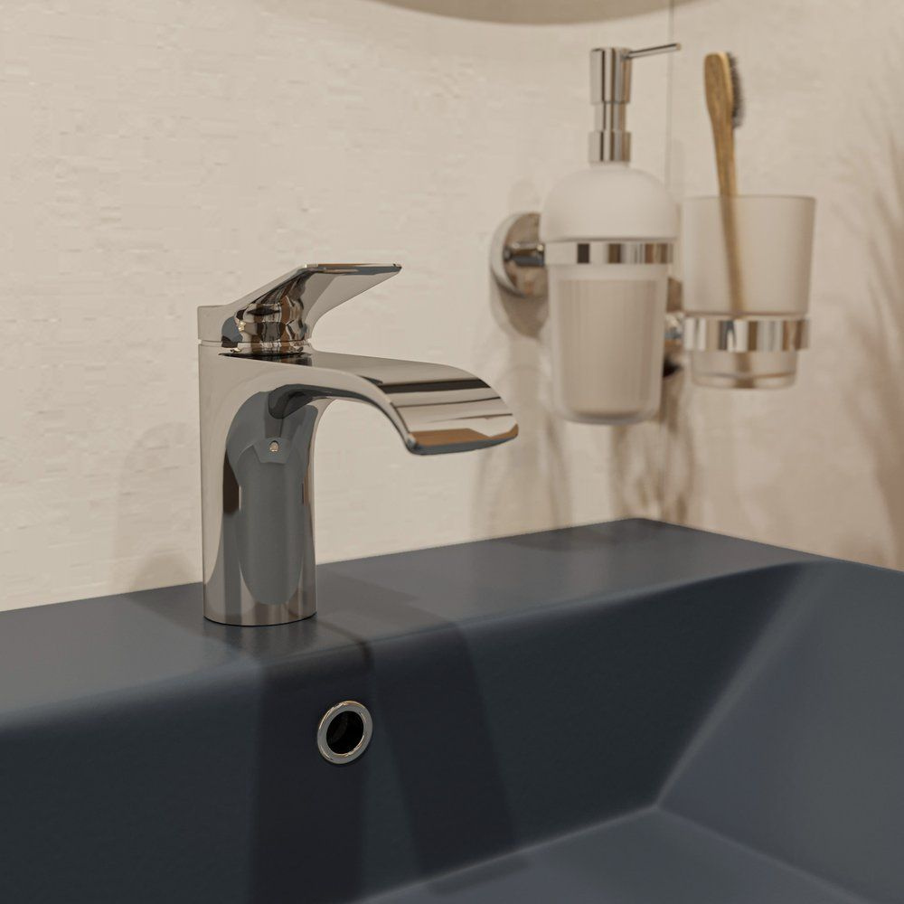 Смеситель для раковины Hansgrohe Vivenis 80 75012000 хром, немецкий ...