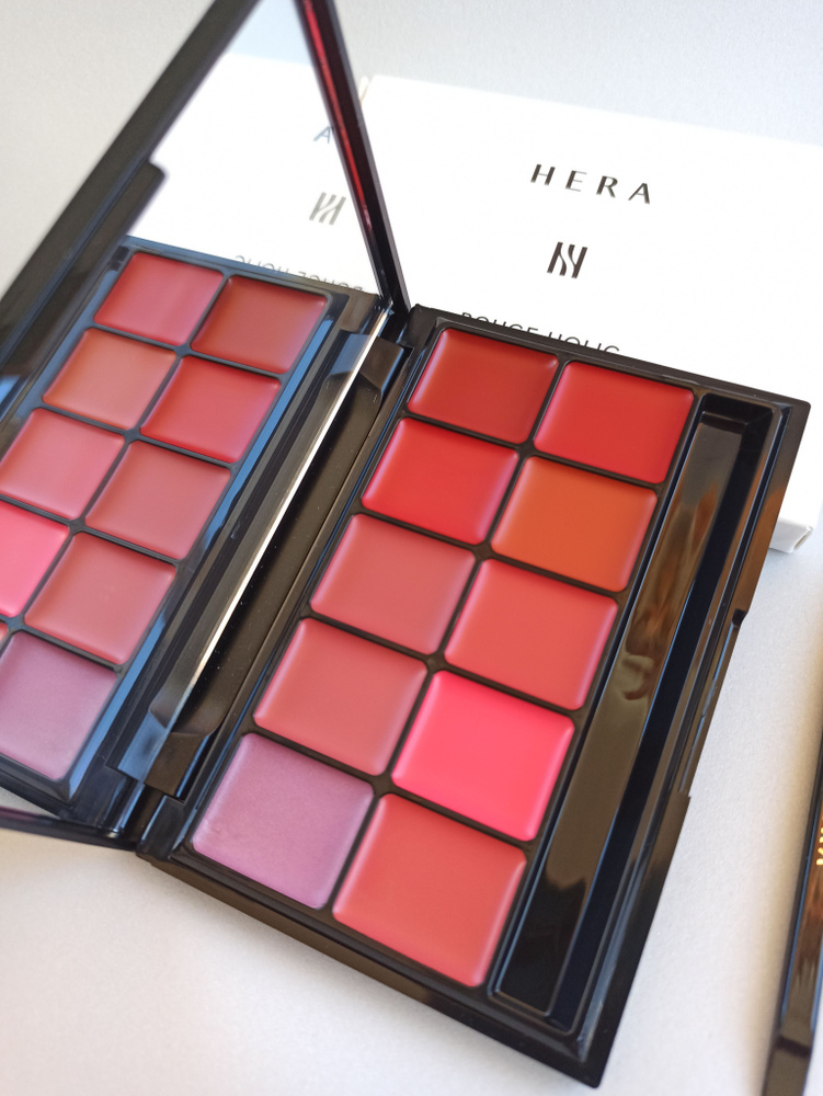 Hera Rouge Lip Palette. Палетка Чувственных Помад 10 оттенков - купить ...