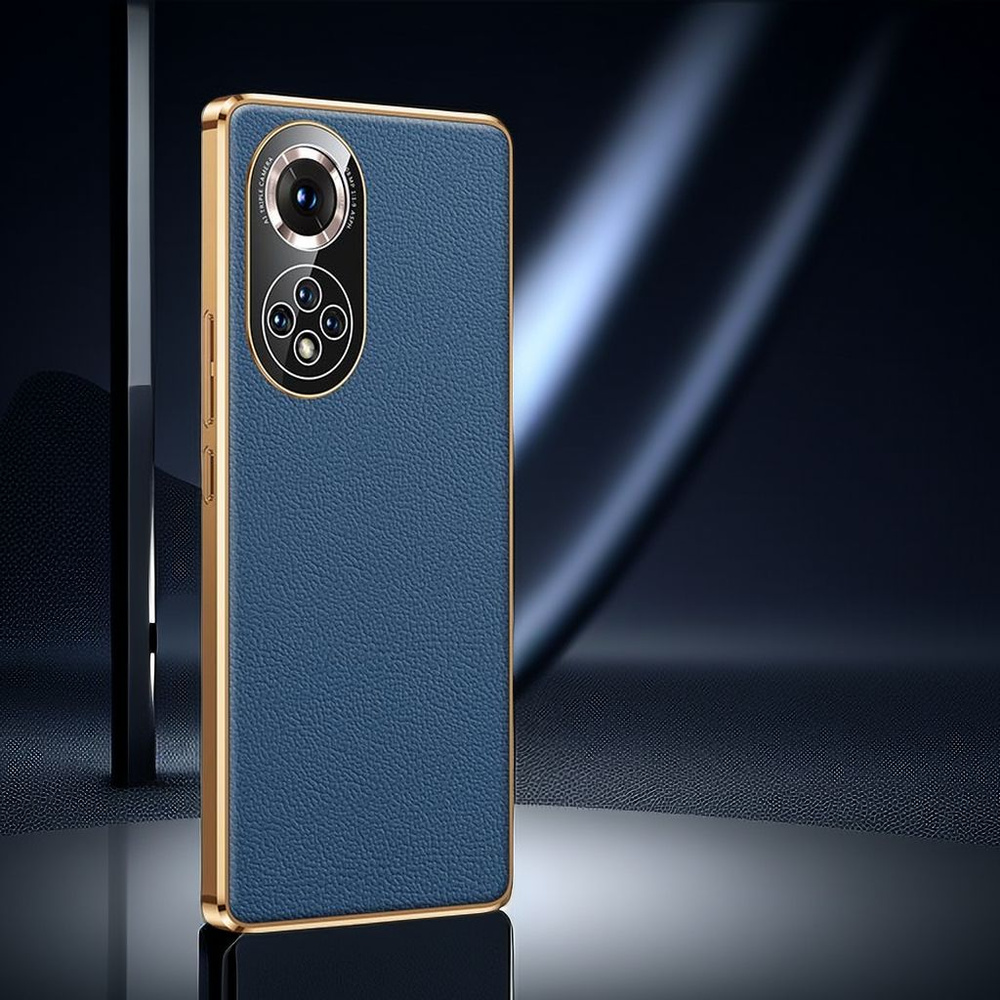 Роскошная кожа чехол для Honor 50 и Huawei Nova 9 (Хонор 50 и Хуавей ...