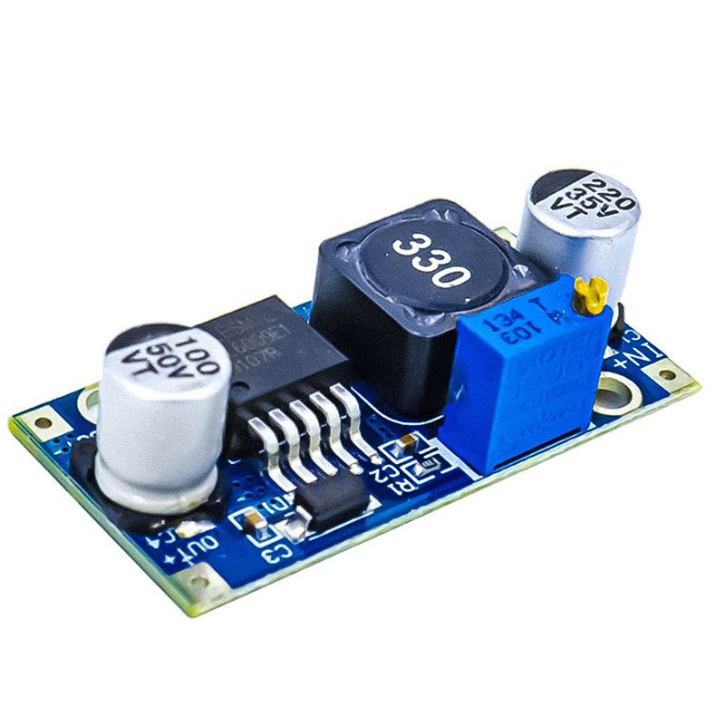 Повышающий DC-DC преобразователь напряжения HM XL6009 регулируемый 4A 3-45V постоянного тока ...