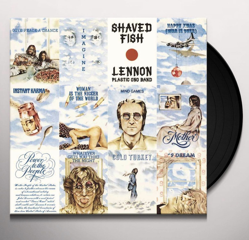 Винил John Lennon - Shaved Fish (LP) - купить с доставкой по выгодным ...