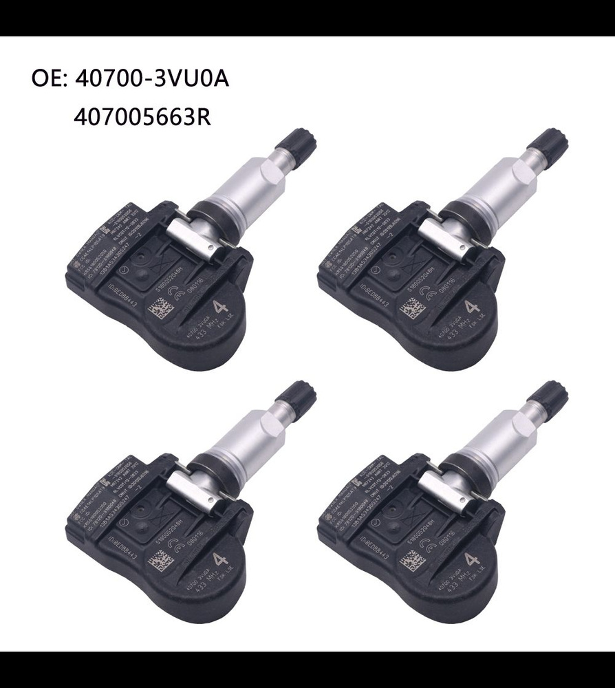 ДЛЯ Nissan Teana Rogue X-Trail Qashqai 2013-2020 TPMS 433MHz ДАТЧИК ...