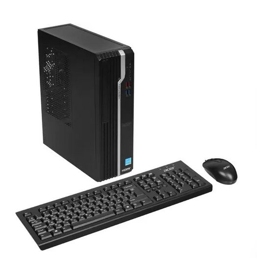 Acer Мини-ПК Veriton X2680G (Intel Pentium Gold G6405, RAM 4 ГБ, SSD ...
