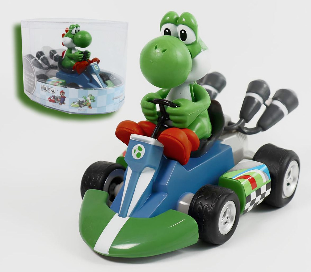 Фигурка Марио карт Йоши / Mario kart Yoshi (8см, тех. упак) - купить с ...