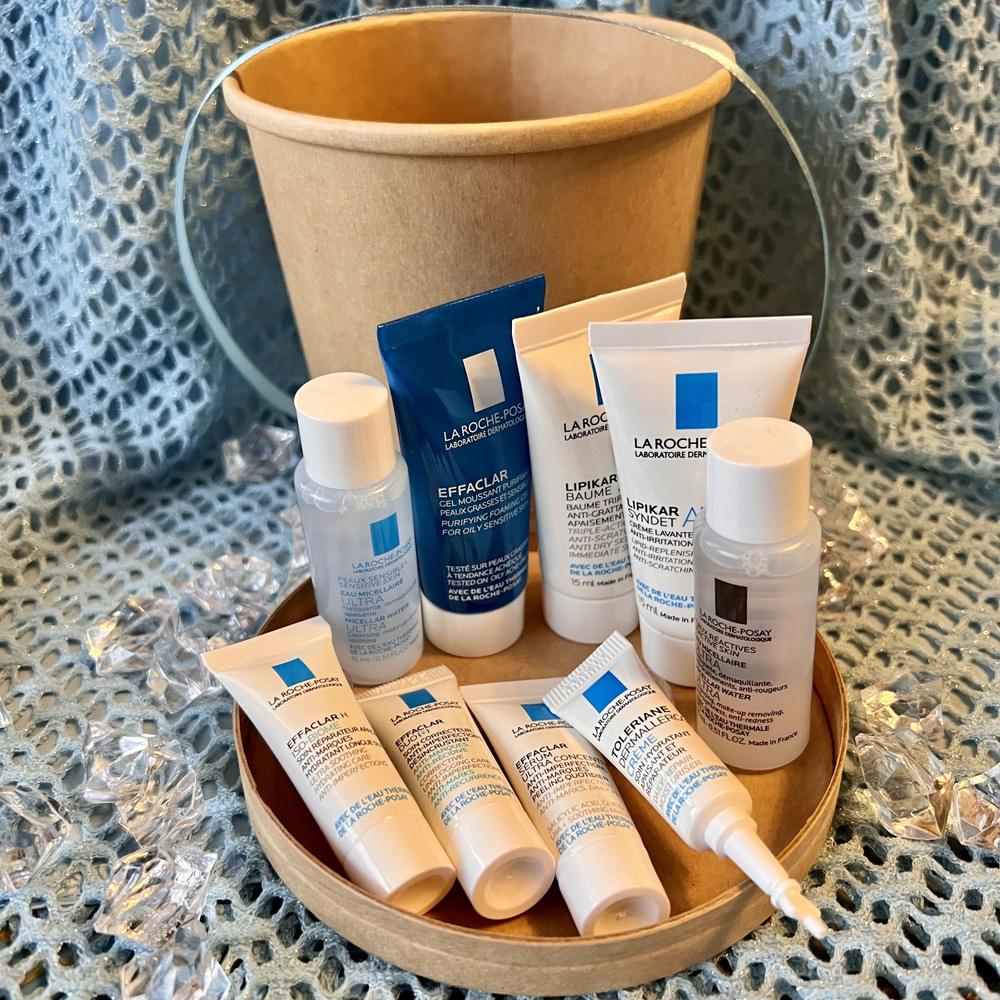 Подарочный набор La Roche-Posay для проблемной кожи лица 9 предметов ...
