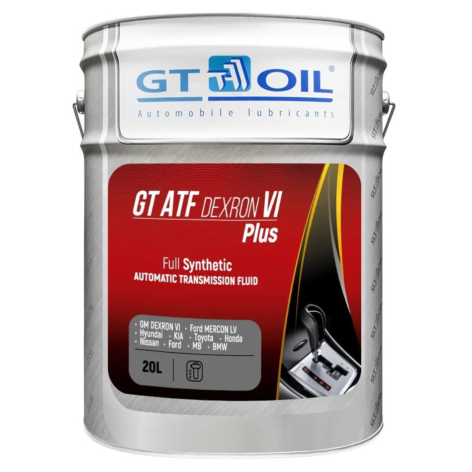 Масло трансмиссионное GT Oil АКПП ATF Dexron VI Plus 20л - купить по ...