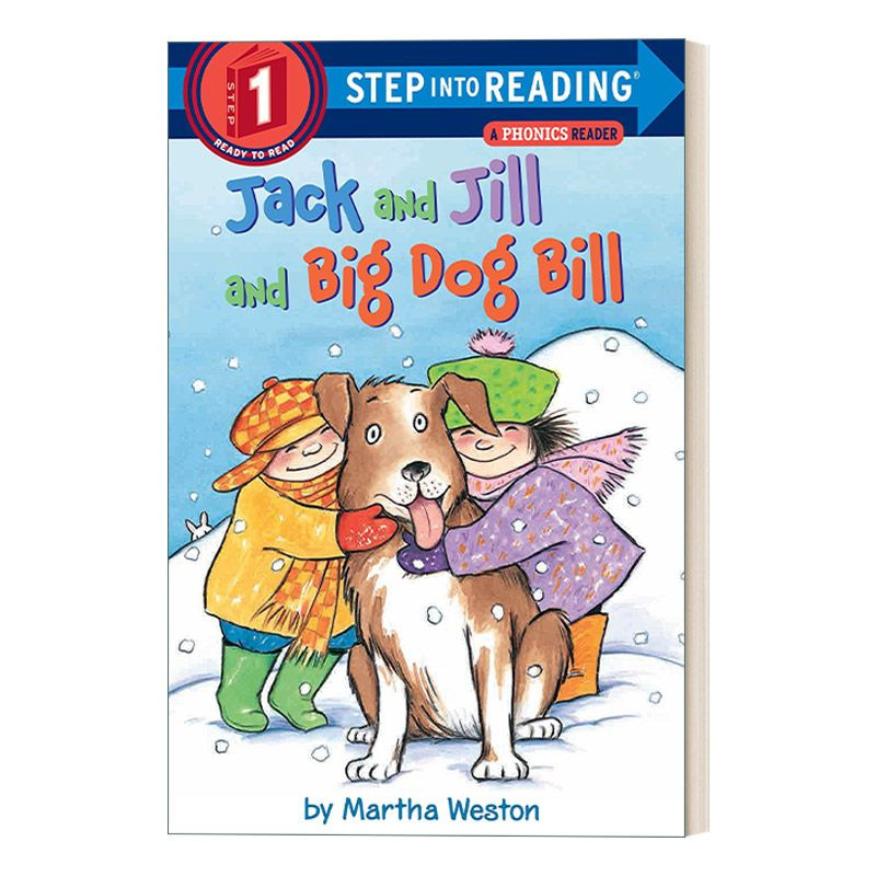 English Book Step Into Reading Jack Jill And Big Dog Bill - купить с ...
