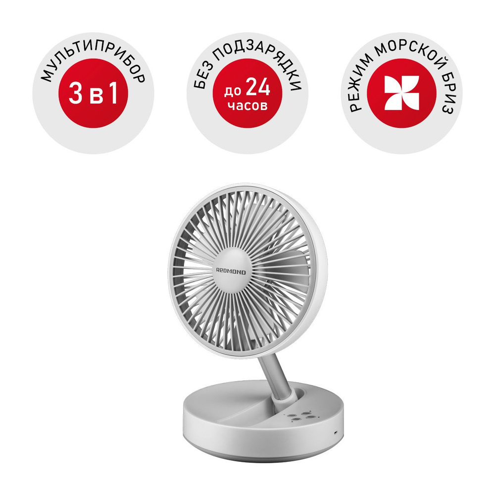 Вентилятор беспроводной REDMOND AP2205 купить по низкой цене с ...