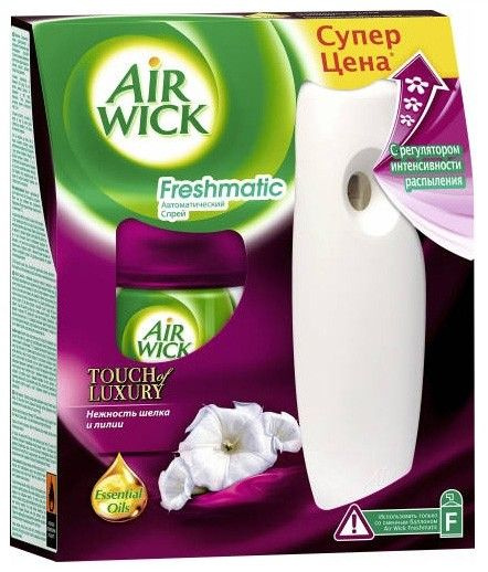 Air Wick Автоматический освежитель Нежность шелка и лилии 250 мл ...