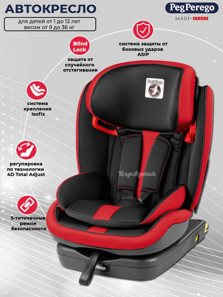 Детское кресло в автомобиль Peg Perego Primo Viaggio 1-2-3 Via Monza ...