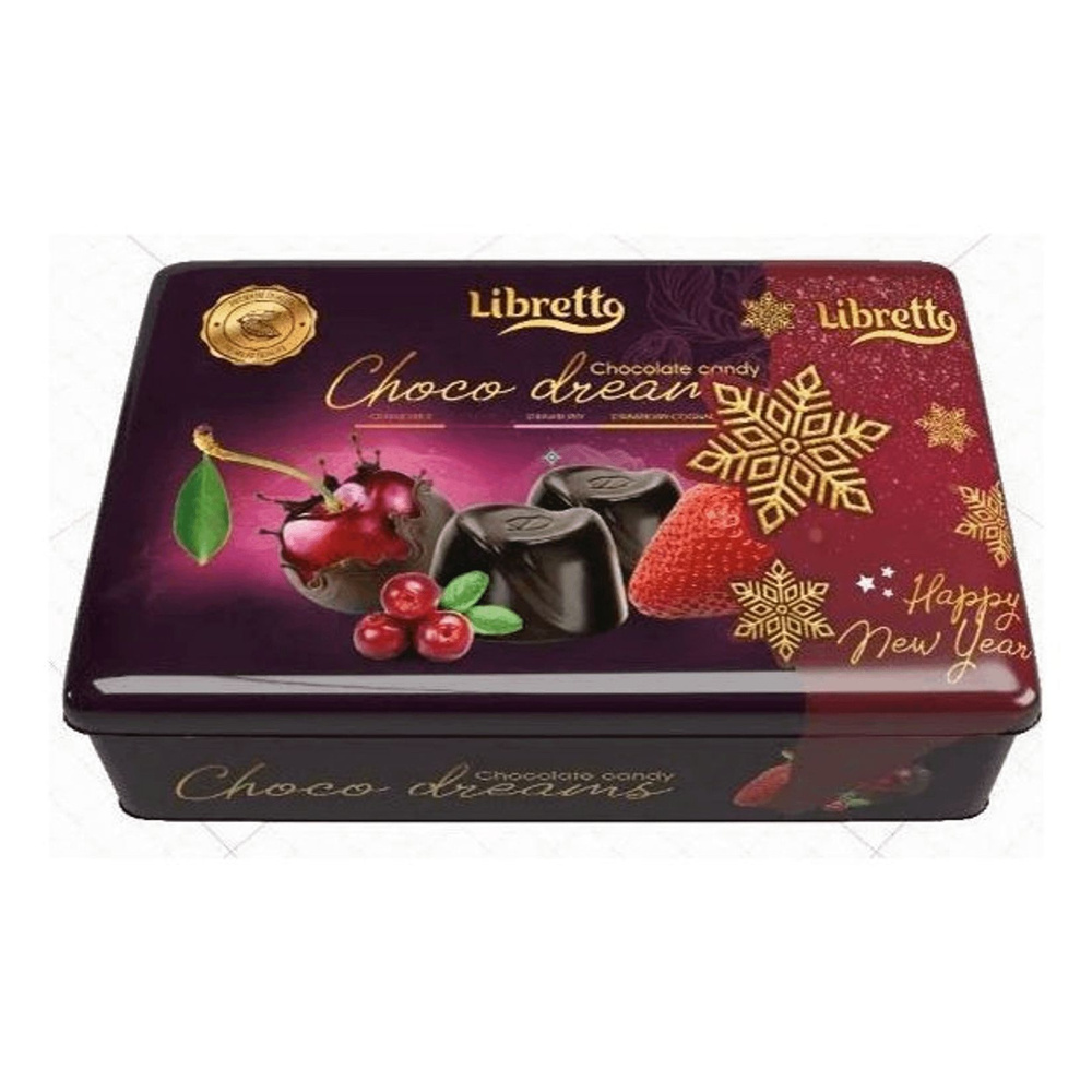 Конфеты шоколадные Libretto Choco dreams вишня, клубника, клюква с ...