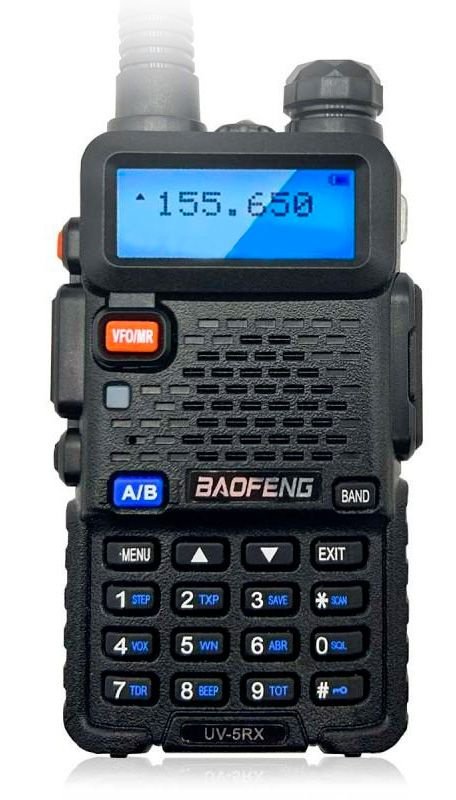 Радиостанция Baofeng UV-5RX, 128 каналов - купить по доступным ценам в интернет-магазине OZON ...