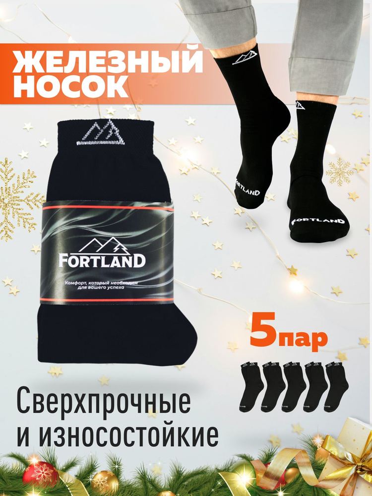 Комплект носков FORTLAND Носки, 5 пар - купить с доставкой по выгодным ...